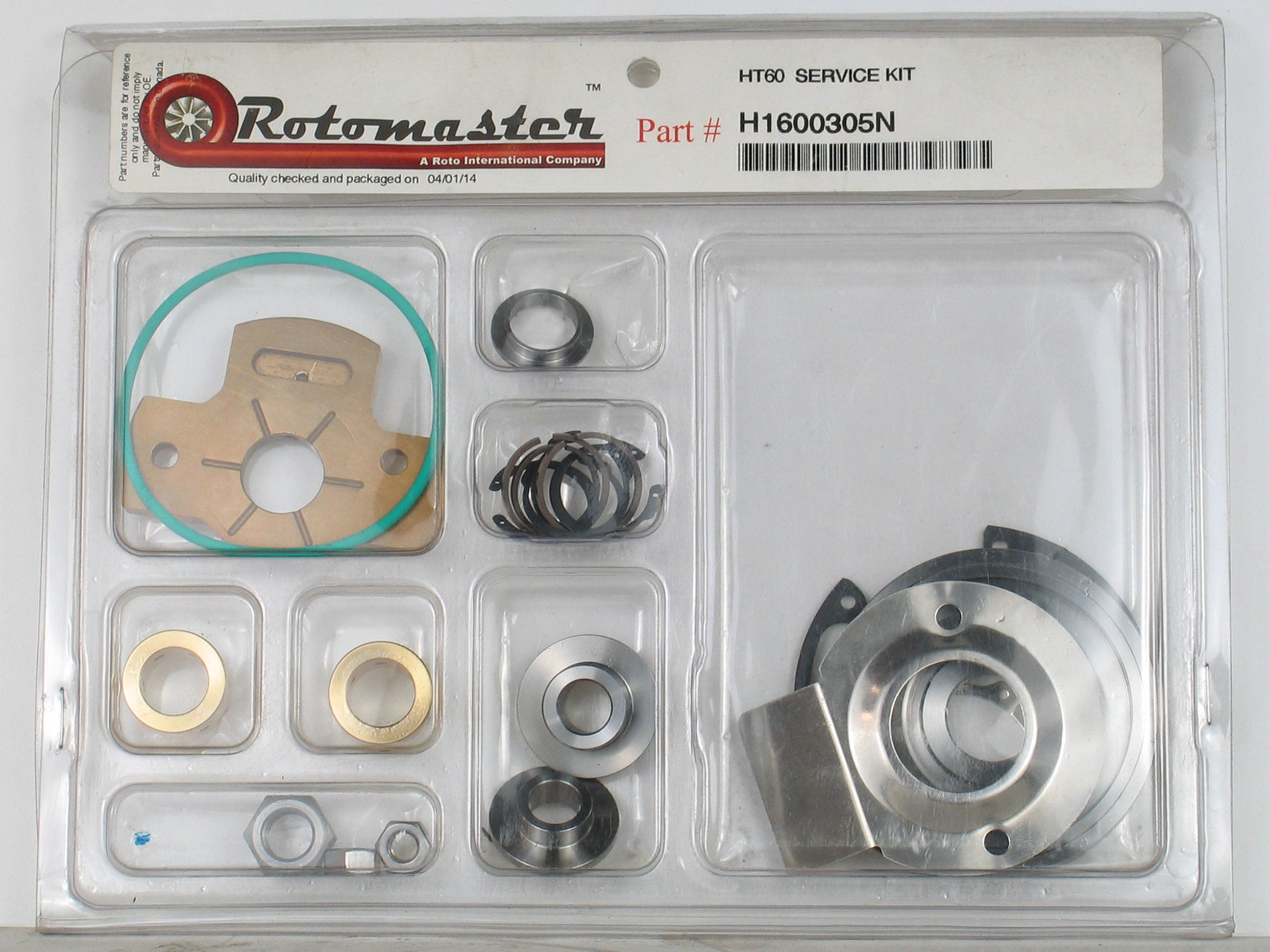 NEW Rotomaster HT60 Repair Kit Cummins 3575230 H1600305N – TurboTurbos